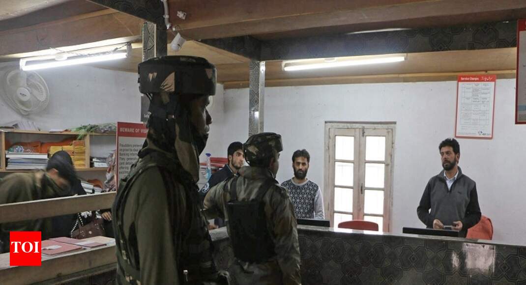 bank loot in J&K: Terrorists on 'mission loot' in Kashmir Valley ...