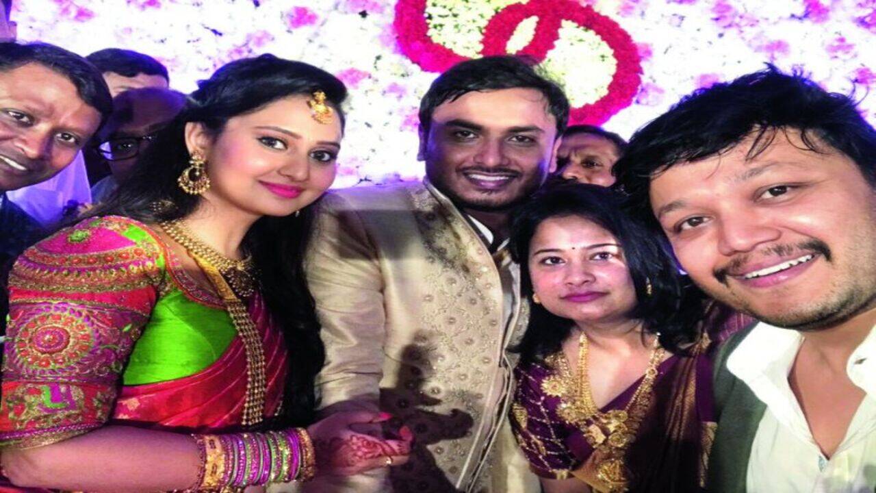 Ganesh Shilpa Wedding Kannada Actor Ganesh And His Wife Shilpa