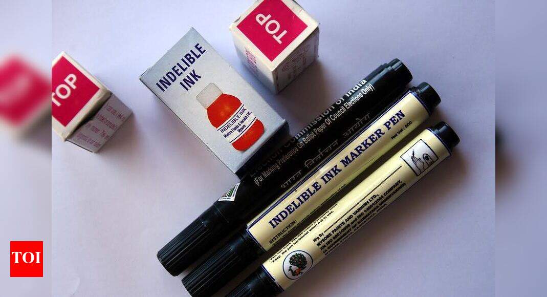 Ha Venkatesh: Mysuru's famous indelible ink gets a fancy new avatar ...