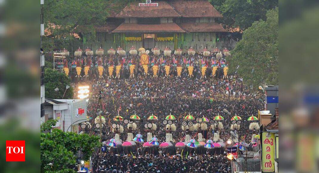Kerala's most spectacular event unfolds in its grandeur | Kochi News ...