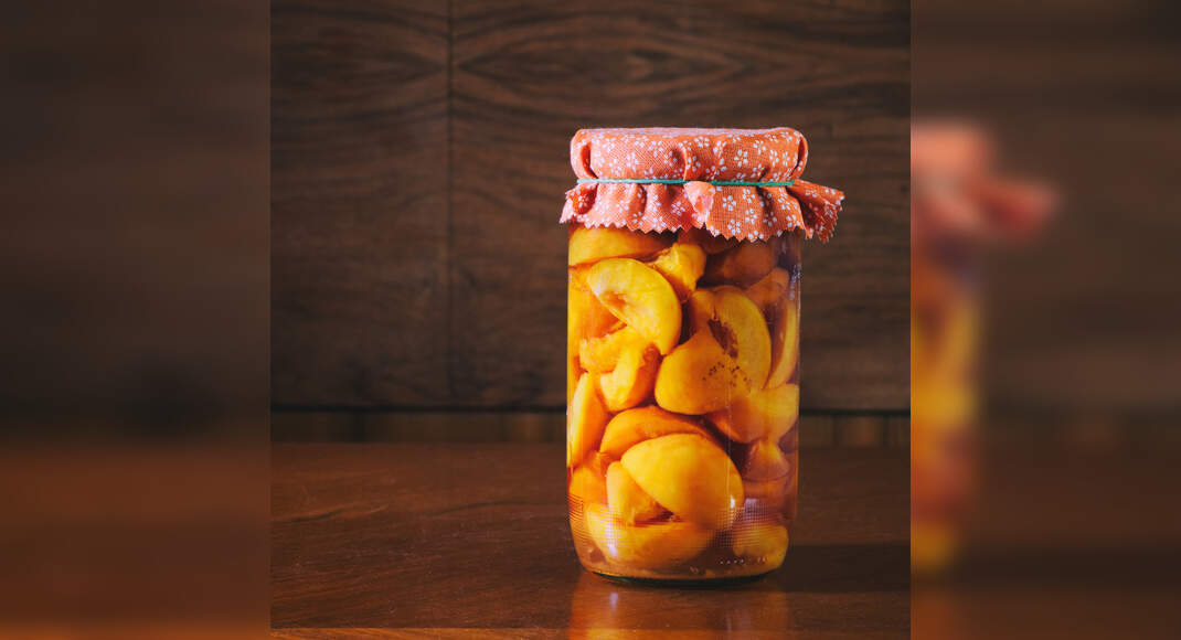 Sweet Peach Pickle Recipe: How to Make Sweet Peach Pickle Recipe ...