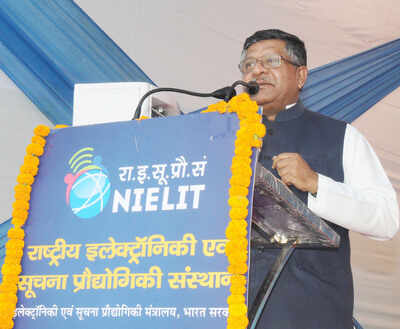 One NIELIT Centre required in each State: Minister - Times of India