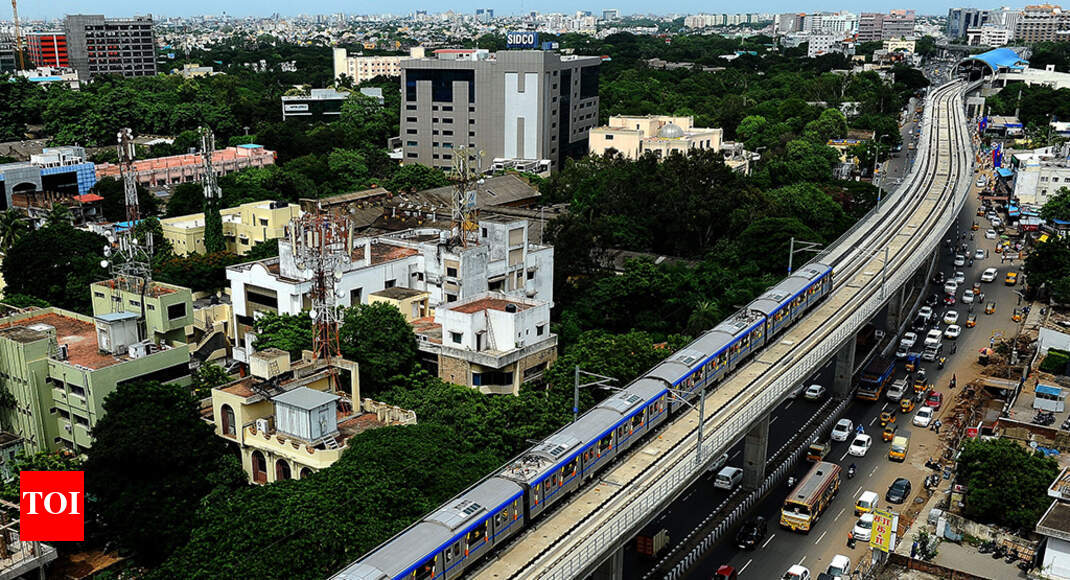 Metro rail to build public plaza & parking lot under Kathipara flyover ...