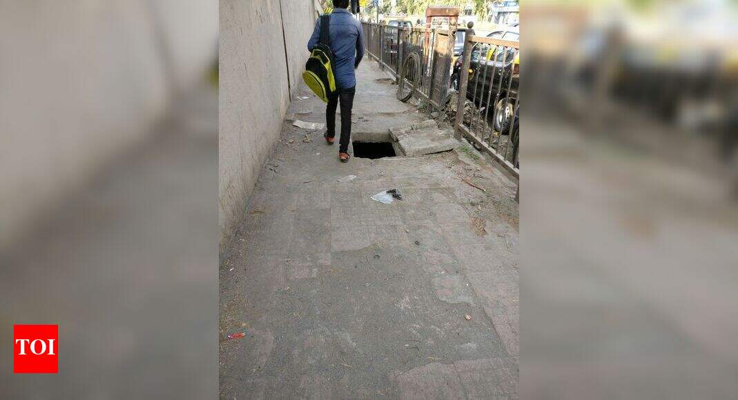 Footpaths of Mumbai - Times of India