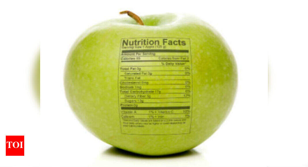 Your guide to reading the nutrition label right - Times of India