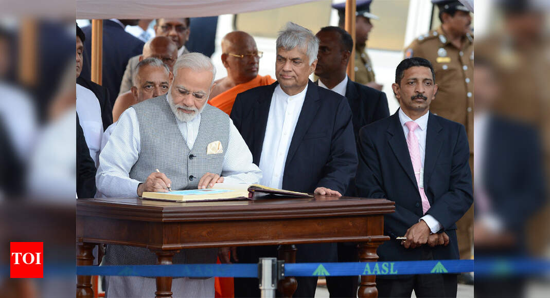 Modi: PM Modi in Lanka to re-emphasise traditional Buddhist connect ...