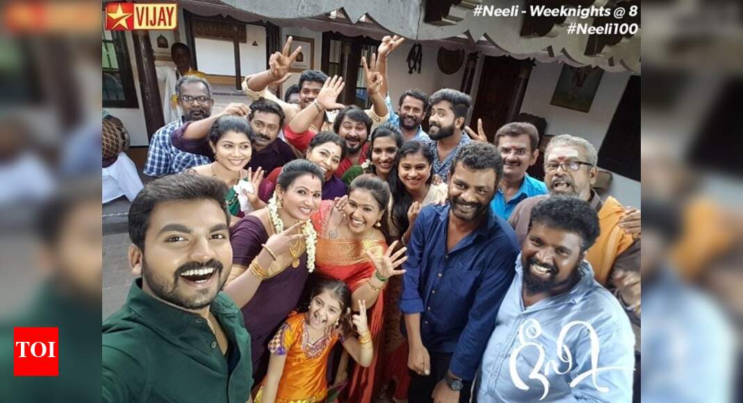 Neeli completes 100 episodes - Times of India