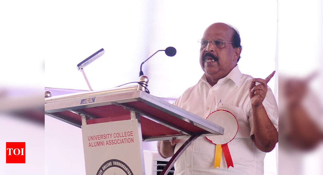 G Sudhakaran: Kerala minister says farming could prevent rape | Kochi ...