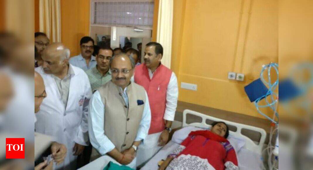 Kidney Dialysis: Lucknow: Dialysis unit inaugurated at Balrampur ...