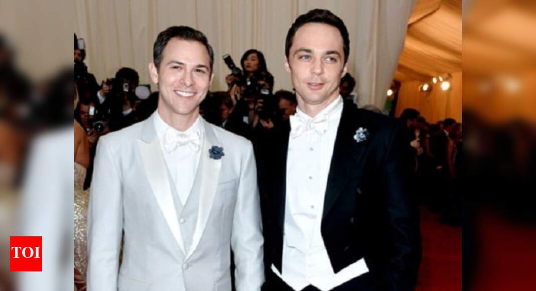 'The Big Bang Theory' star Jim Parsons marries partner Todd Spiewak ...