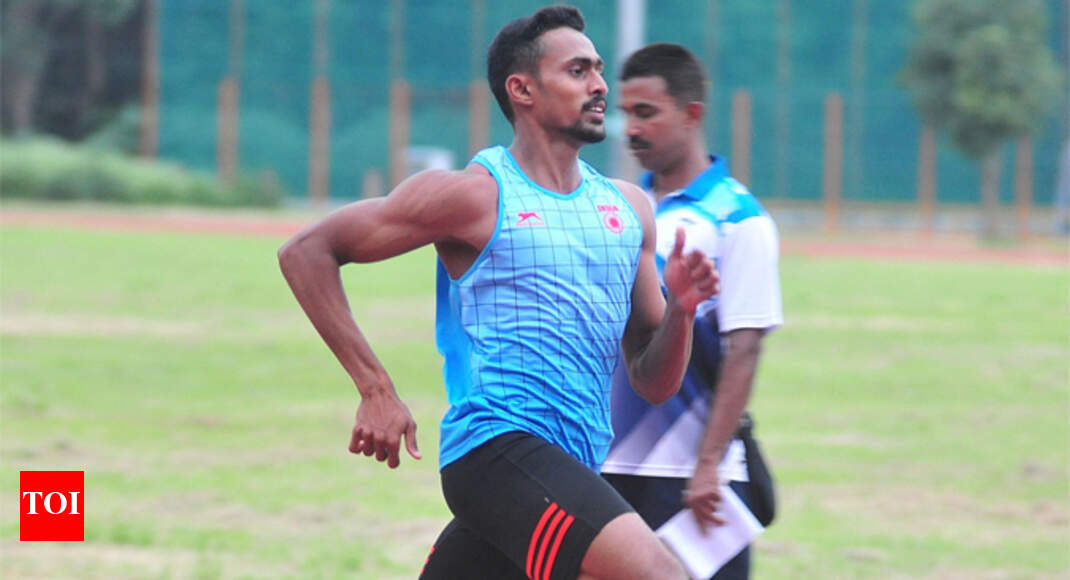 muhammed anas: Mohd Anas smashes national record, qualifies for World ...