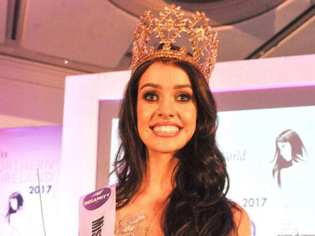 Anna Henry crowned Miss World Northern Ireland 2017