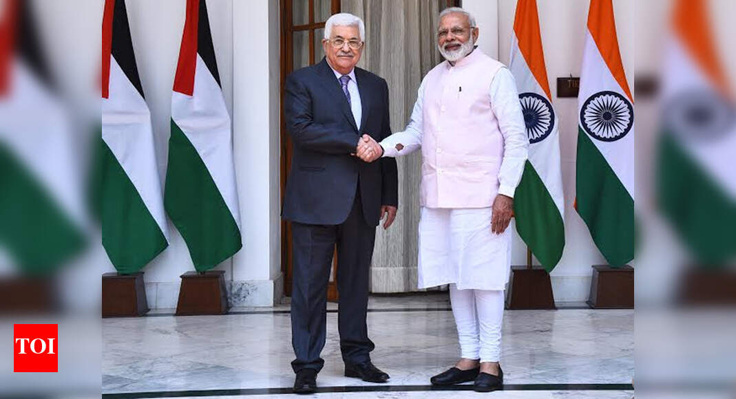 Mahmoud Abbas: PM Modi, Palestine President hold talks | India News ...