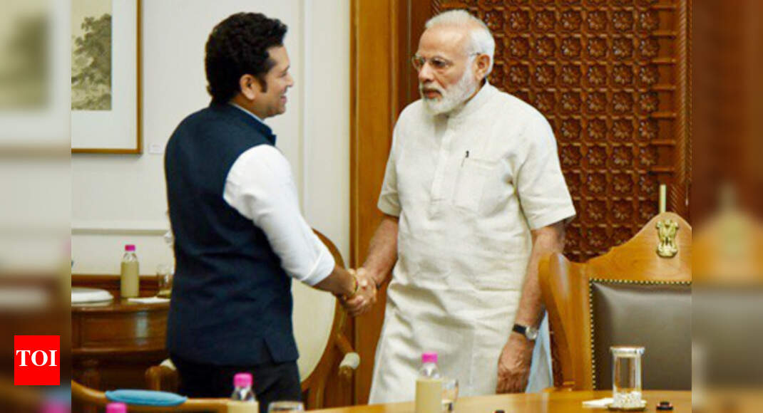 Sachin meets PM Modi to discuss upcoming biopic | Off the field News ...