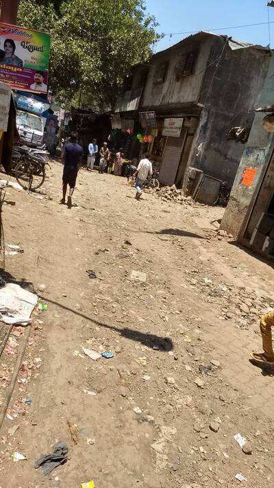 BroKen, Unsurfaced and Filthy Road - Times of India