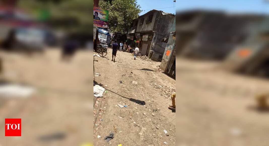 BroKen, Unsurfaced and Filthy Road - Times of India