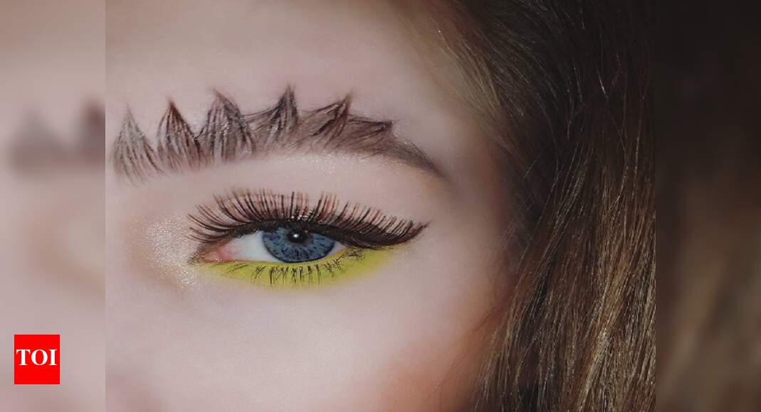 Make a bold statement with dragon eyebrows