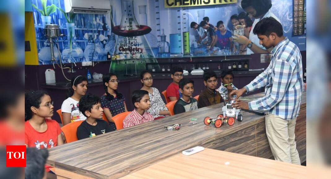 Kids explore robotics tech, 3D printing at RSC camp | Nagpur News ...