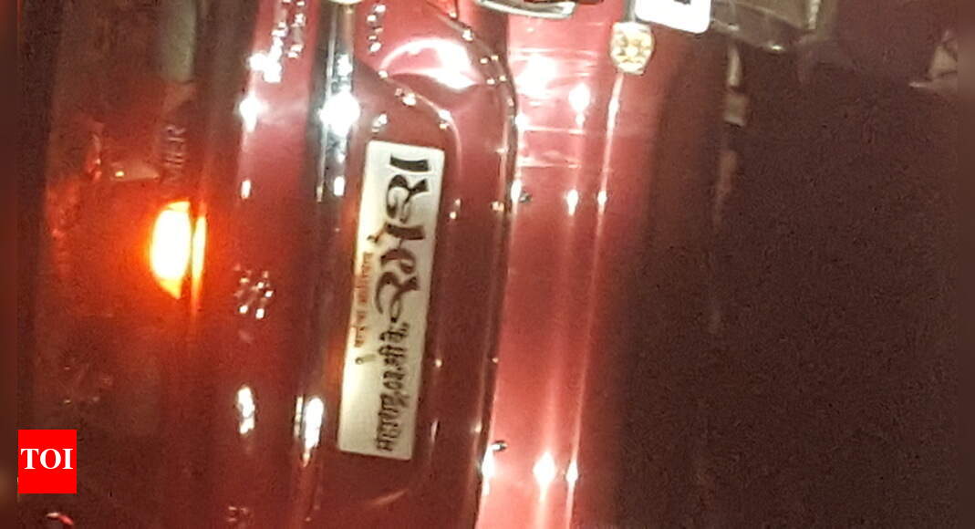fancy number plates - Times of India