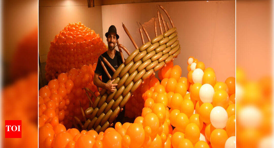 Kobi Kalimian: I brought 60,000 balloons with me to India | Chennai ...
