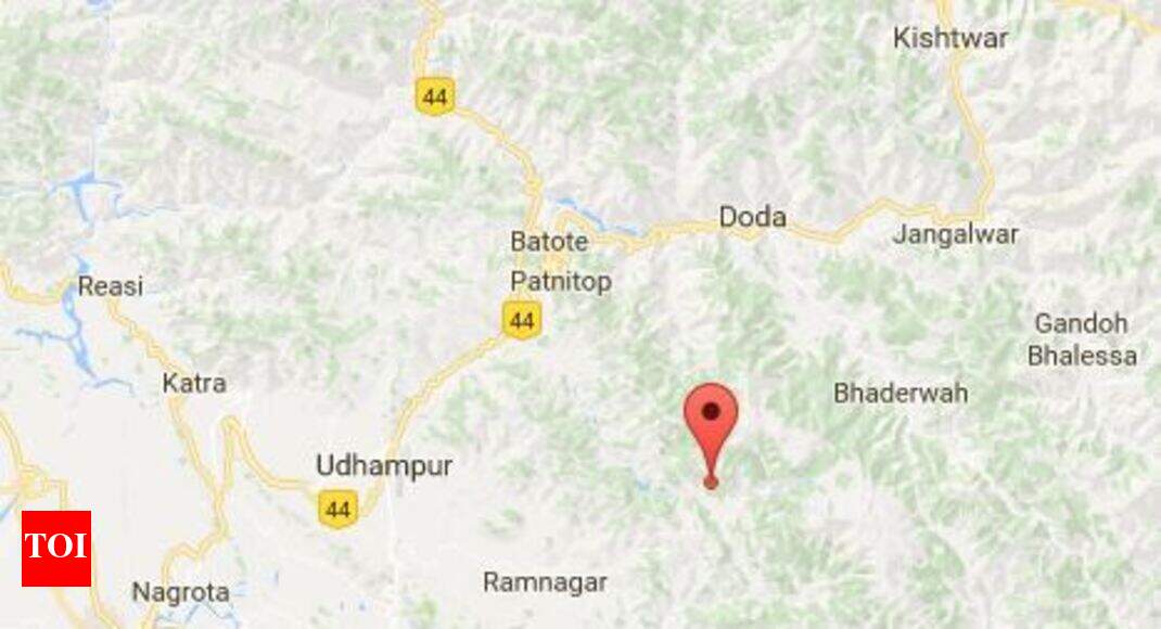 Earthquake in Jammu Kashmir: Tremors felt in Jammu after 4.4 magnitude ...