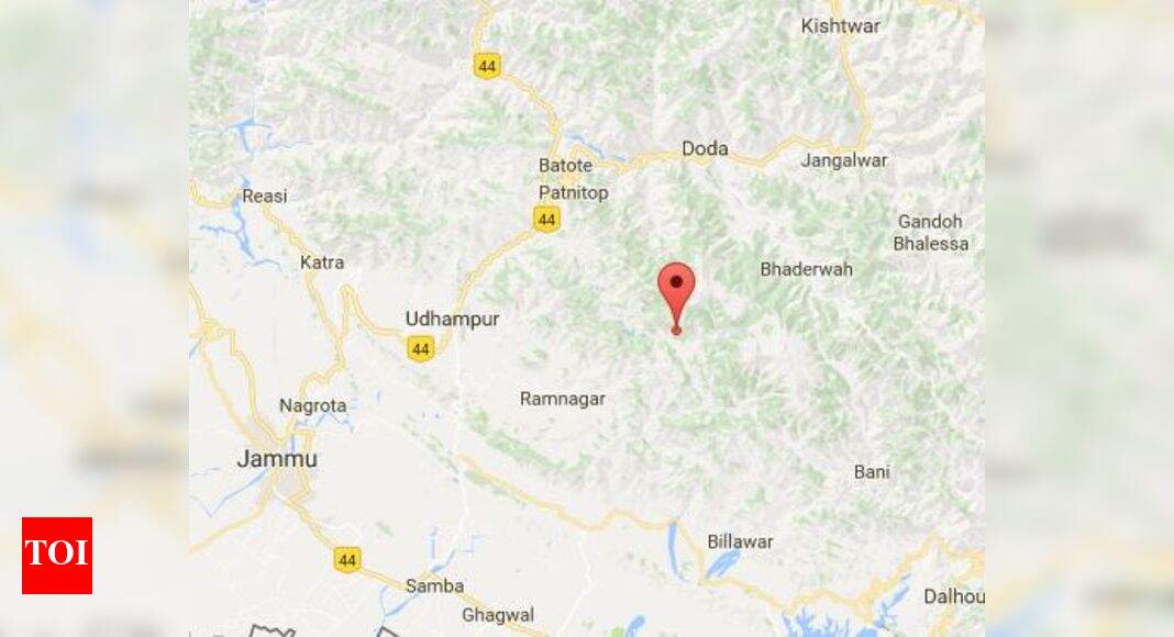 Earthquake In Jammu Kashmir: Tremors felt in Jammu after 4.4 magnitude ...