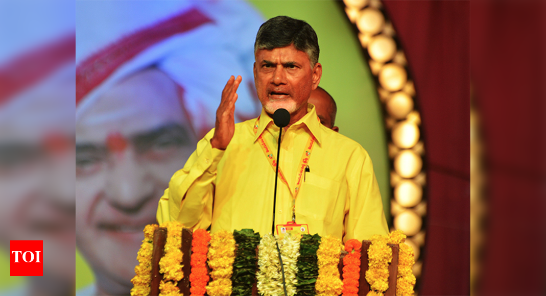 TDP: Chandrababu Naidu re-elected TDP central committee chief | Visakhapatnam News - Times of India
