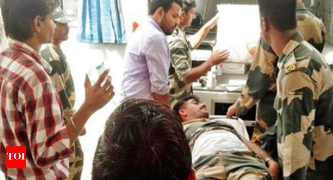 9 BSF jawans injured as bomb explodes during firing practice | Jaipur ...