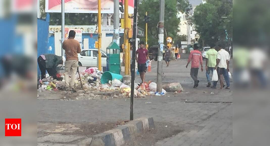 Open dumping of garbage - Times of India
