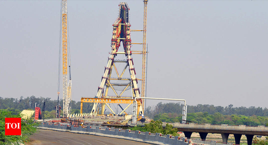 Signature Bridge: North Delhi's Signature Bridge may not be ready this ...