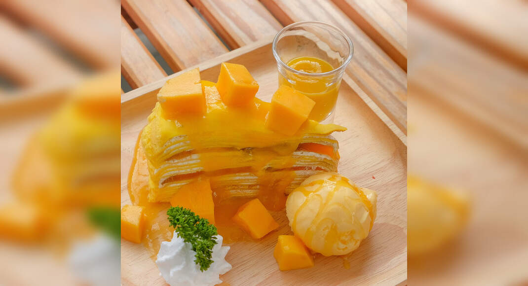Mango Spice Cake Recipe: How to Make Mango Spice Cake Recipe | Homemade ...
