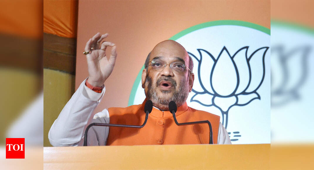 BJP Vs CPM In Kerala: Amit Shah meets BJP, RSS leaders in Kerala | India News - Times of India