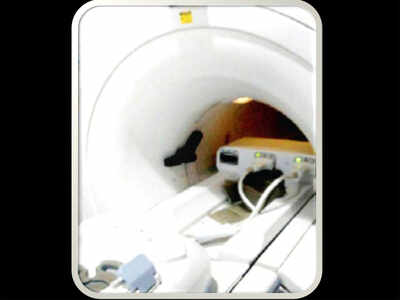 Gun of UP minister's guard gets stuck in Rs 5 crore MRI unit, ruins it ...