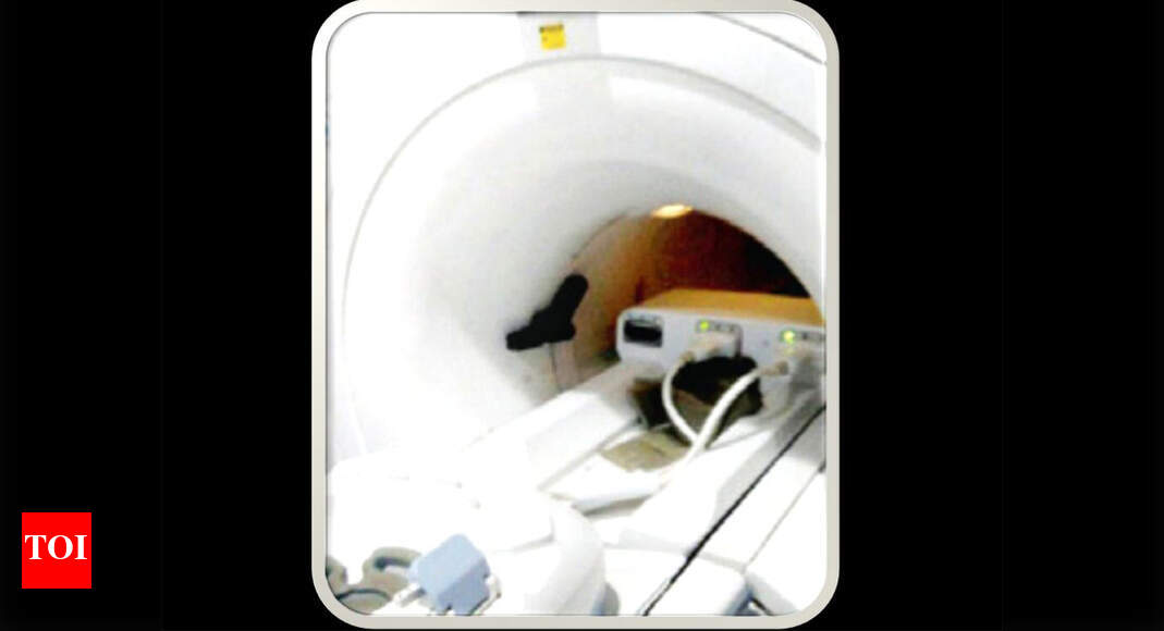 Gun of UP minister's guard gets stuck in Rs 5 crore MRI unit, ruins it ...