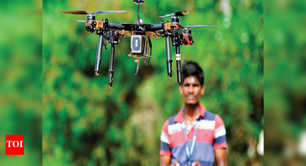 Students startup supplies drones to government agencies | Chennai News - Times of India