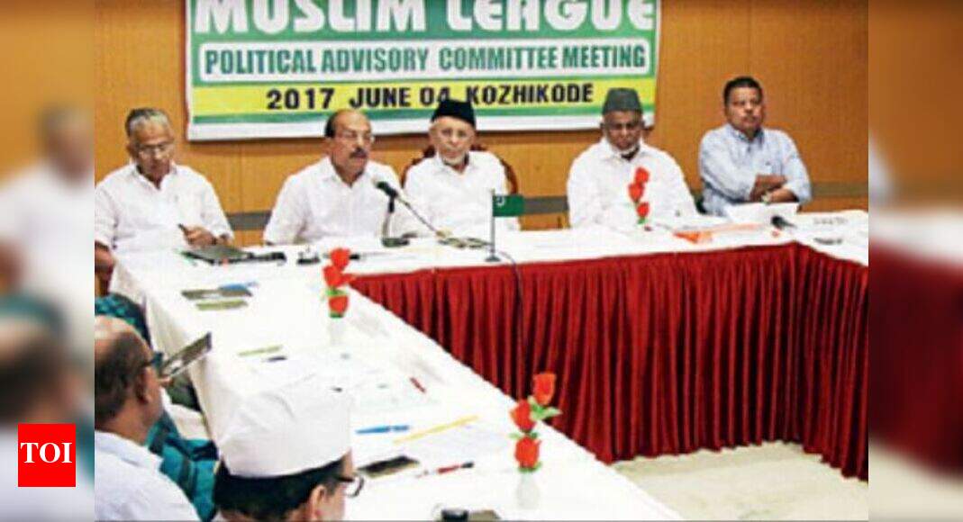 IUML: BJP's efforts to woo minorities will not succeed | Kozhikode News ...