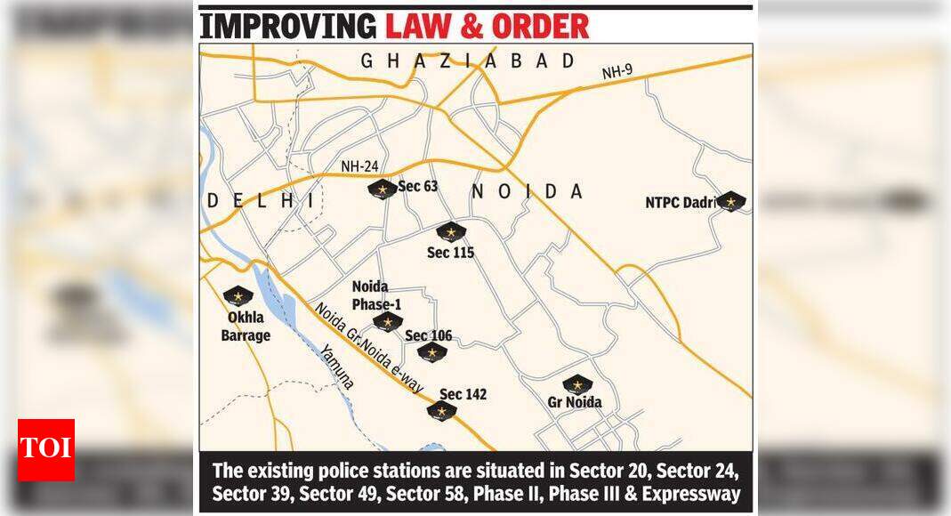 Noida to get 6 more police stations, Greater Noida 2 | Noida News ...