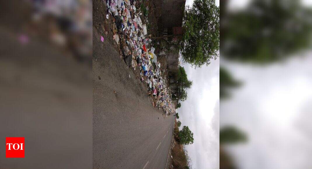 Garbage Road - Times of India