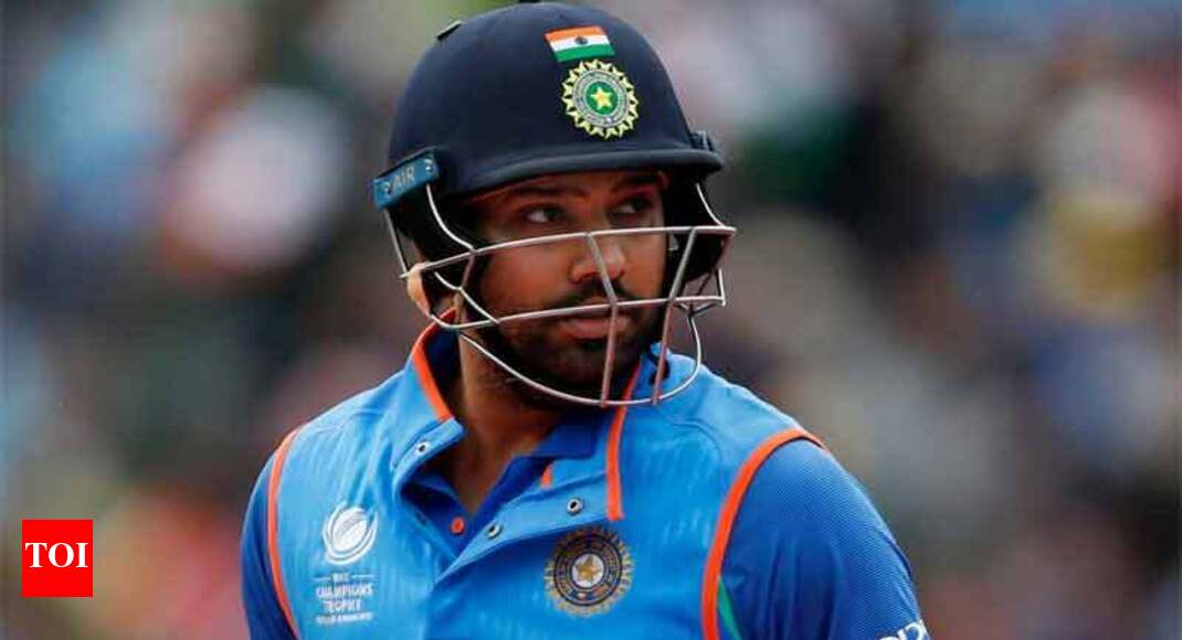 Champions Trophy: Revealed: When Rohit Sharma was in a state of panic ...