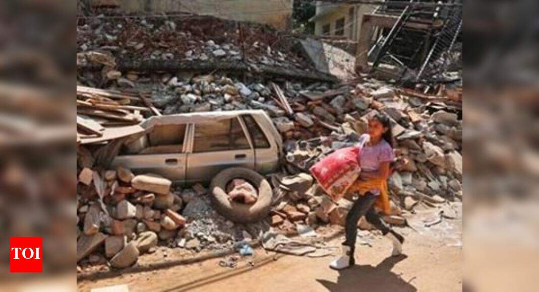 imphal earthquake - Times of India