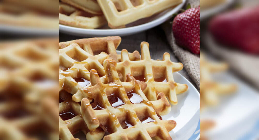 Doughnut Waffles with Maple Cinnamon Glaze Recipe: How to Make Doughnut ...