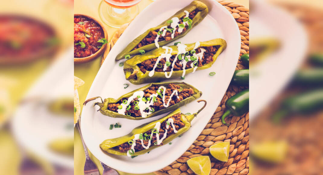 Chicken Stuffed Chili Recipe: How to Make Chicken Stuffed Chili Recipe ...