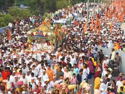 palkhi route - Times of India