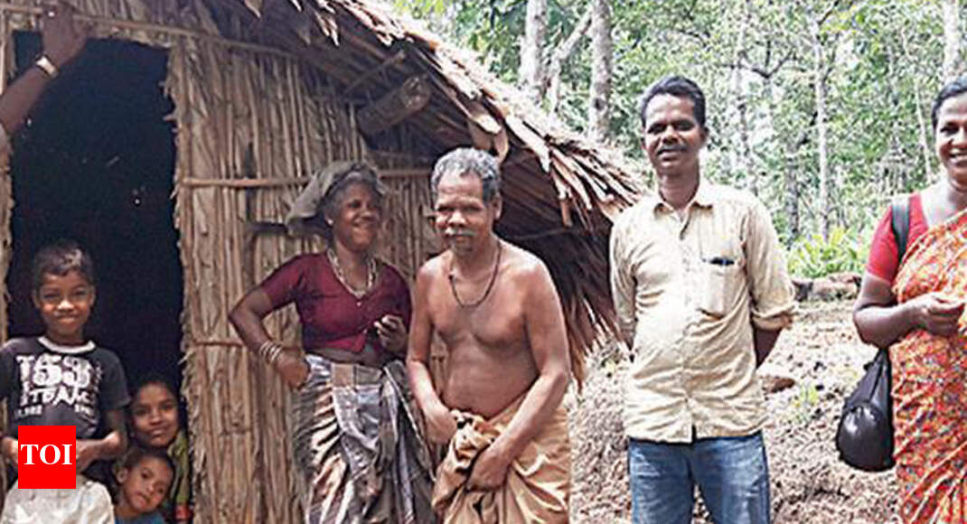 tribal settlement: They trudge hours through forest to reach their ...