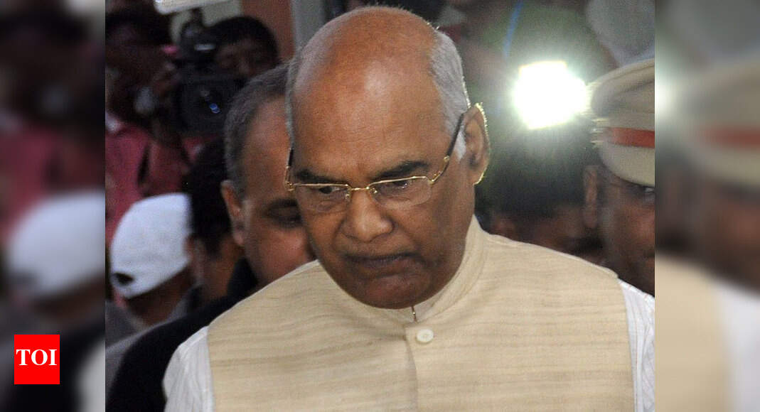 Ram Nath Kovind: When Ram Nath Kovind was turned back from President's ...