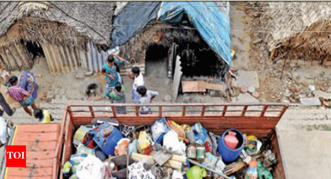 Slum clearance board tenements give dwellers shelter, not succour ...