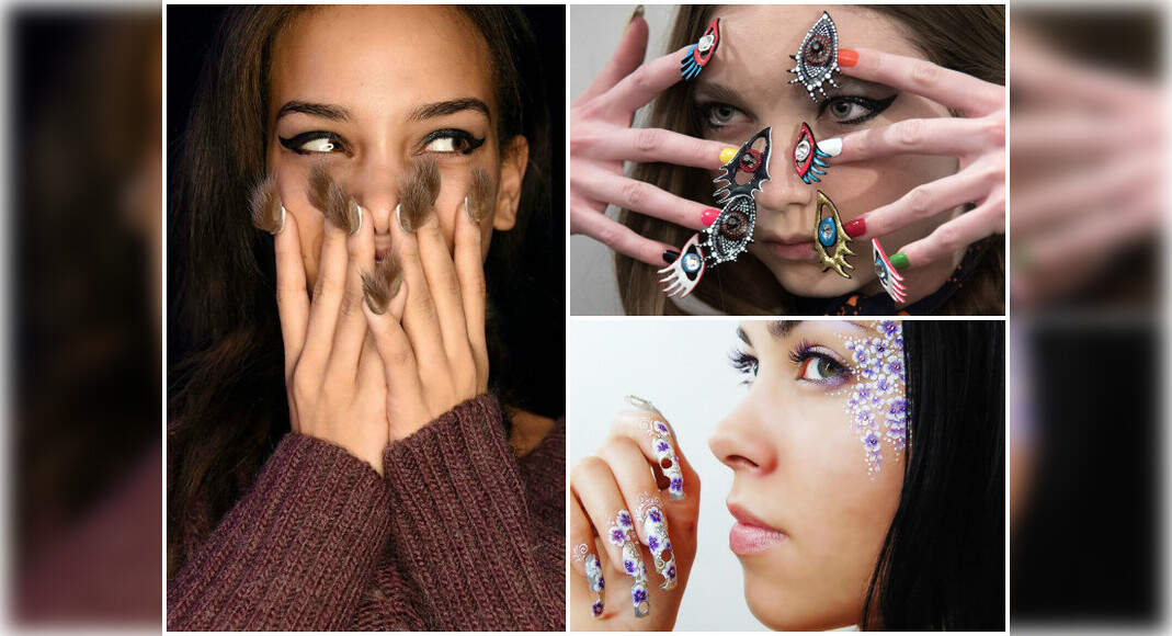 12 absolutely bizarre and crazy nail art ideas :::Misskyra