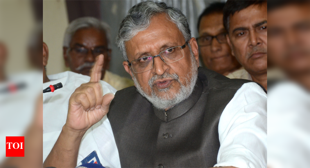 GST: Bihar will gain from GST: Sushil Modi | Patna News - Times of India
