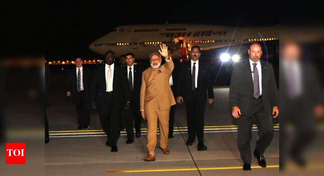 Modi US Visit: PM Modi arrives in Washington on second leg of 3 nation ...