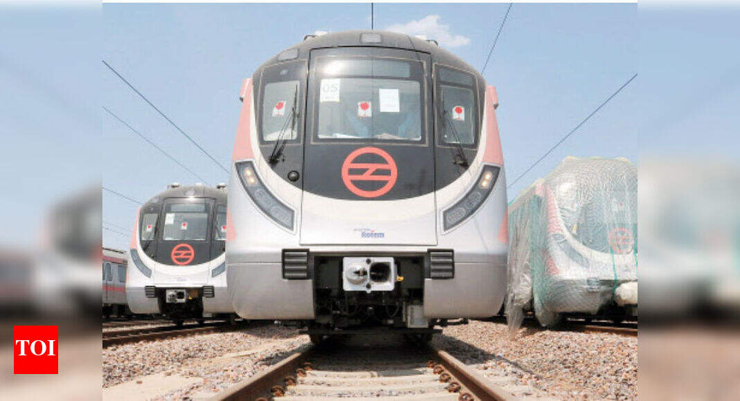 Driverless metro trains to start operations from October | Delhi News ...